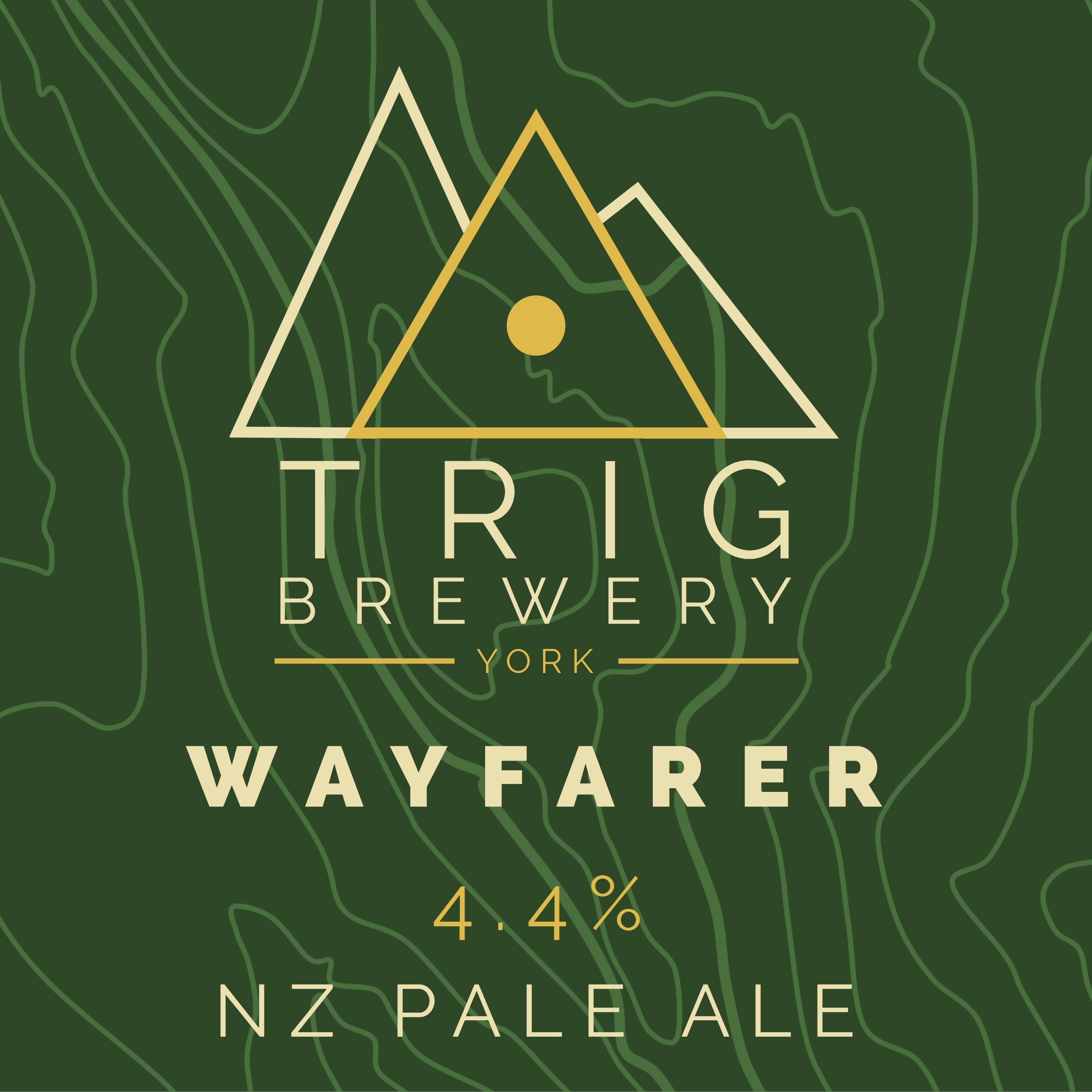 Wayfarer - 4.4% NZ Hazy Pale Ale - 440ml Can – Trig Brewery